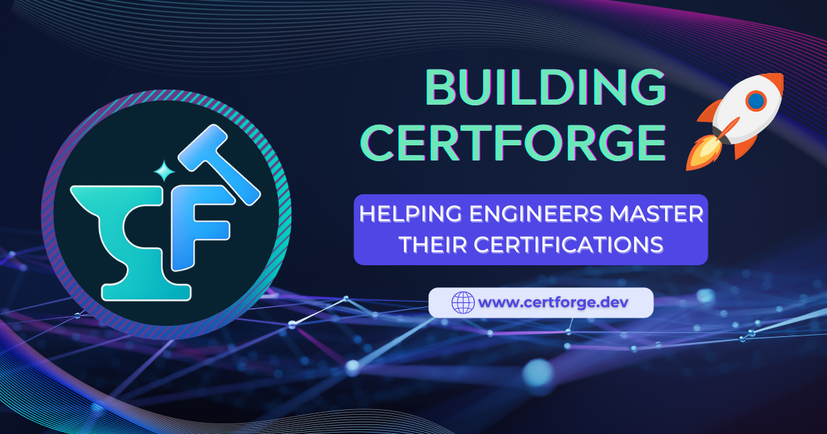 CertForge — Smarter Cloud Certification Prep 🚀